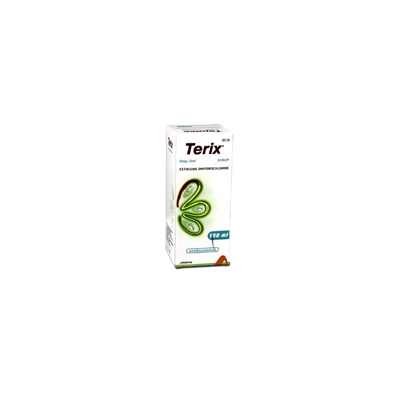 Terix sirop 5mg/5ml 100ml - Salutaris Farm