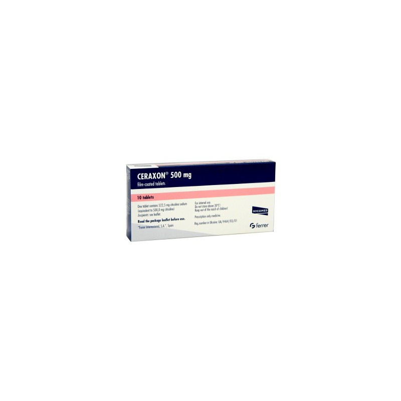 Ceraxon comp film 500mg N10 - Medicamente