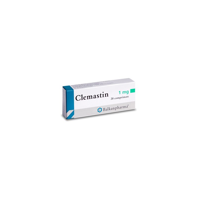 Clemastin tab 1mg N20 (Bulgaria) - Medicamente