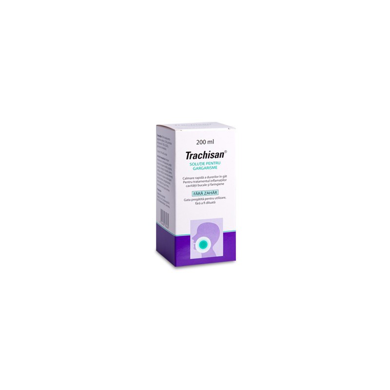 Trachisan 200 ml sol pt gargara - Medicamente