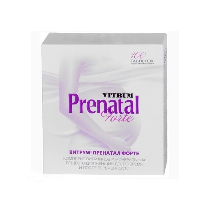 Vitrum Prenatal Forte N100 - Salutaris Farm