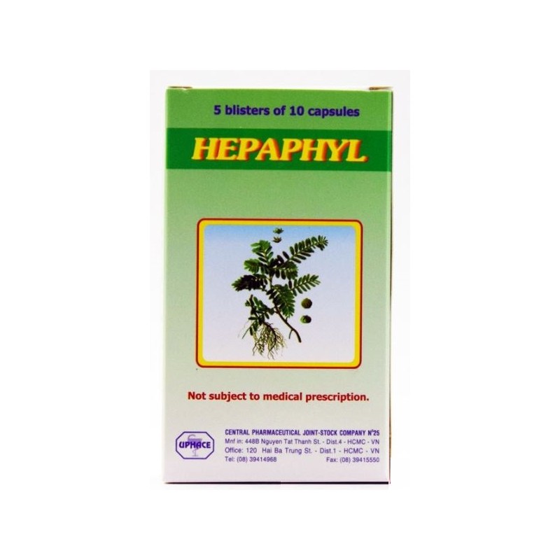 Hepaphil caps N50 (20%) - Medicamente