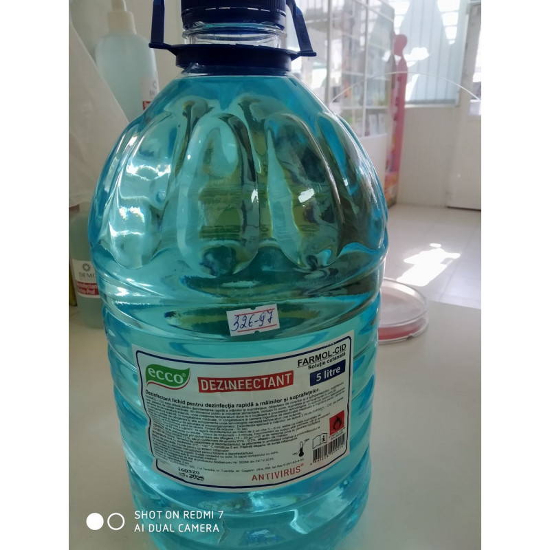 Farmol-Cid sol. 5000ml N1 (dezinfectant) - Salutaris Farm
