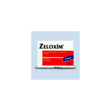 Zeloxim fiole 15mg/1 5ml N3 - Medicamente